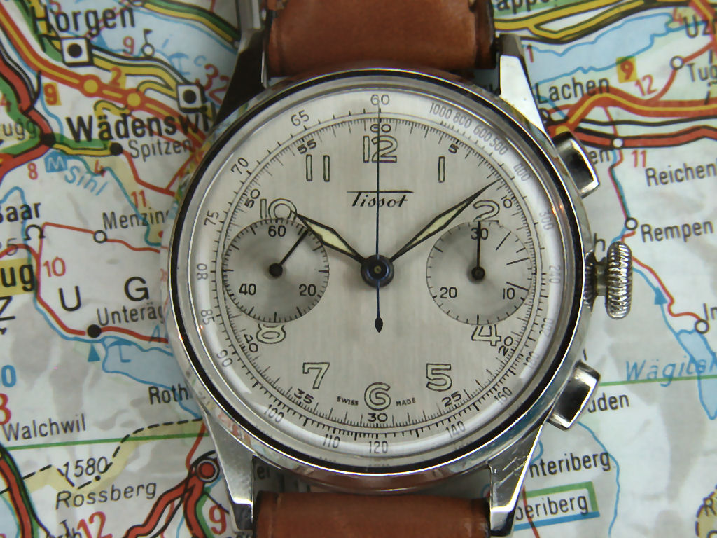 TimeZone : Vintage Watches » Vintage two register chronographs - what ...